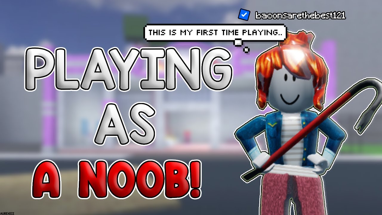 Playing As A NOOB In Roblox Baddies! - YouTube