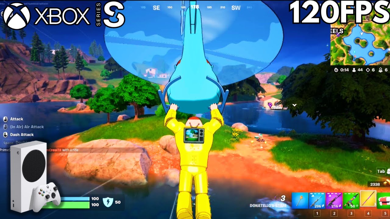 Xbox Series S - Fortnite Chapter 5 Zero Build (1080p 120FPS) - YouTube