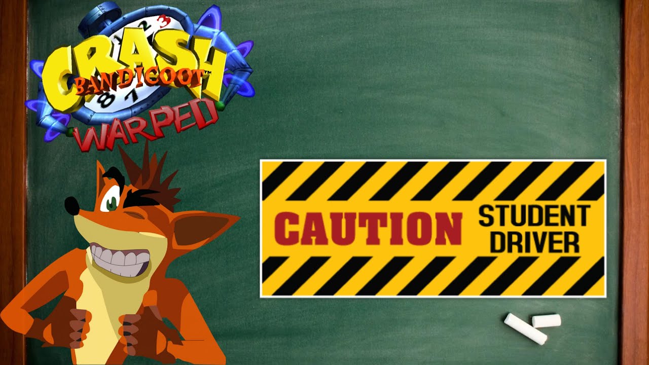 Crash Bandicoot: Warped: Driving Skills are Bad - YouTube