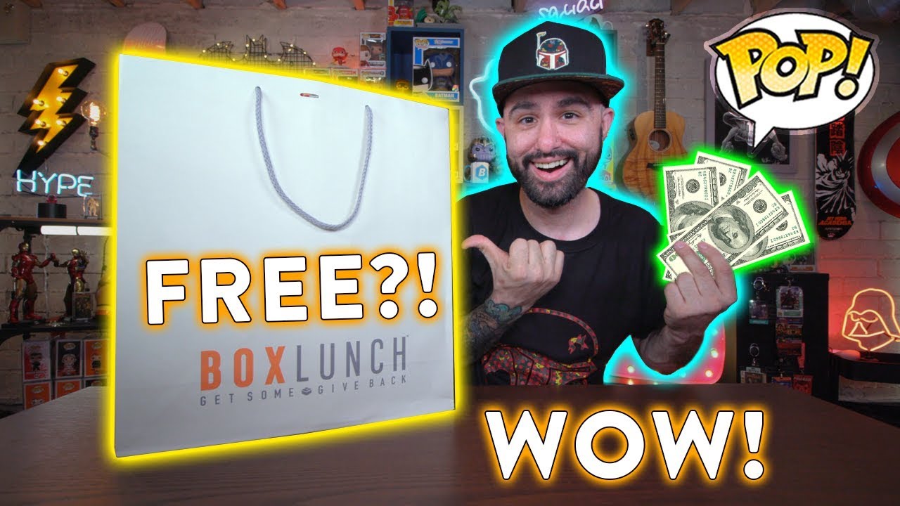 Awesome Box Lunch Funko Pop Haul FOR FREE?! - YouTube