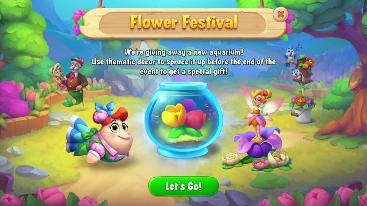 @Fishdom Flower Festival Event Started - YouTube