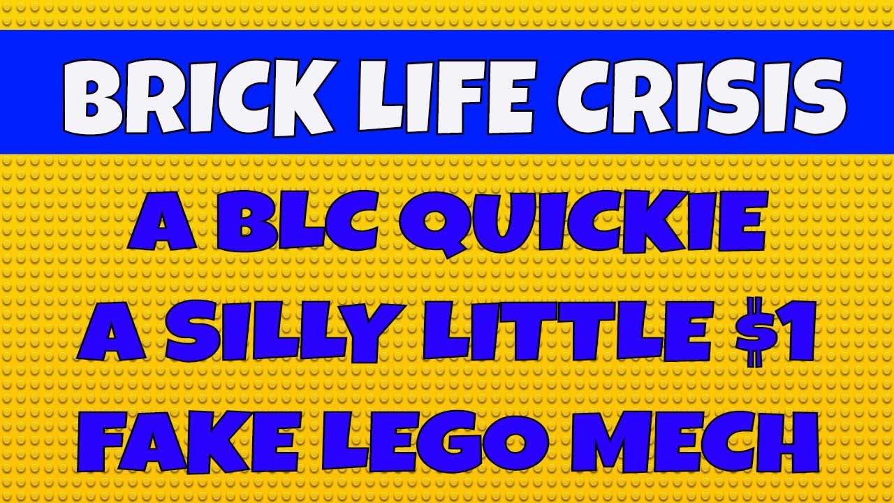 Silly little FAKE LEGO Mech by Make-It Blocks - YouTube
