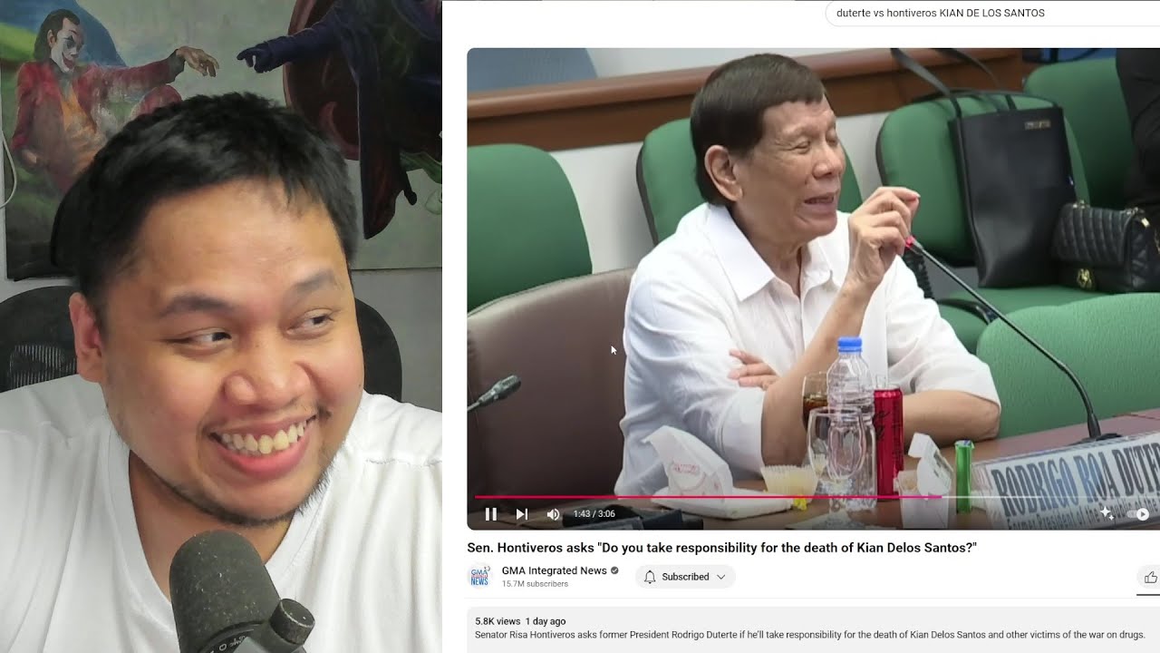 Senator Risa Hontiveros vs. Rodrigo Duterte - Nacorner si TATAY DIGONG ...