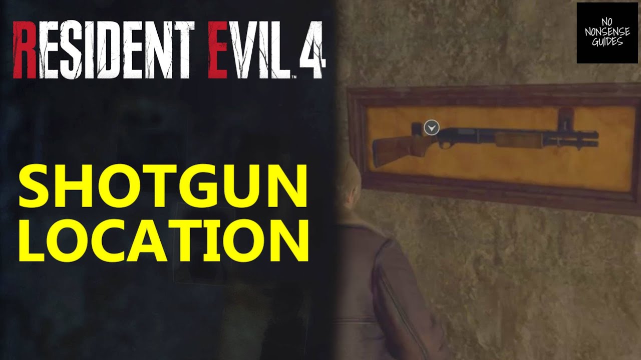 Resident Evil 4 Shotgun Location - Where to find W-870 Shotgun in RE4 ...