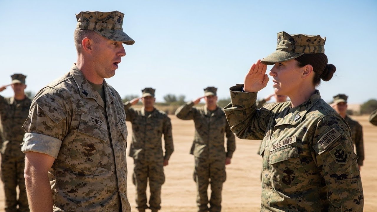 USMC Captain Asked the Woman Her Rank as a Joke — Until ‘Phantom Viper ...