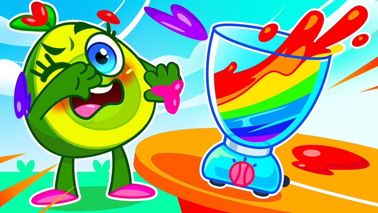 Yummy Rainbow Milkshake Song 🧋🌈 Breakfast Song 🥞 II VocaVoca🥑 Kids ...