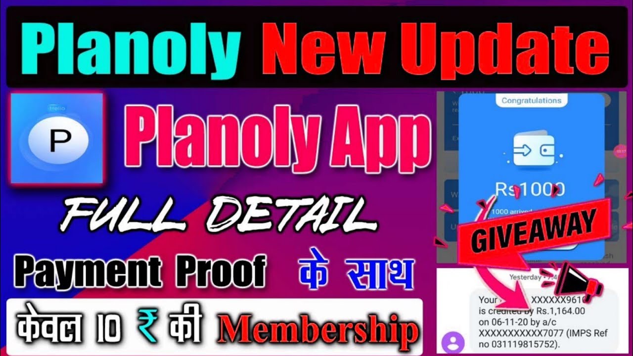 Planoly app daily earn money | Planoly app earn Rs.1000 | Planoly app ...