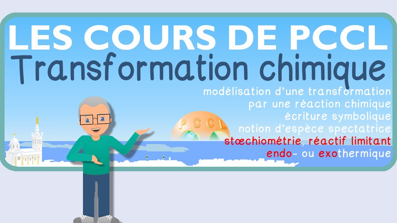2e - COURS n° 08 - TRANSFORMATION CHIMIQUE Modèle de la réaction ...