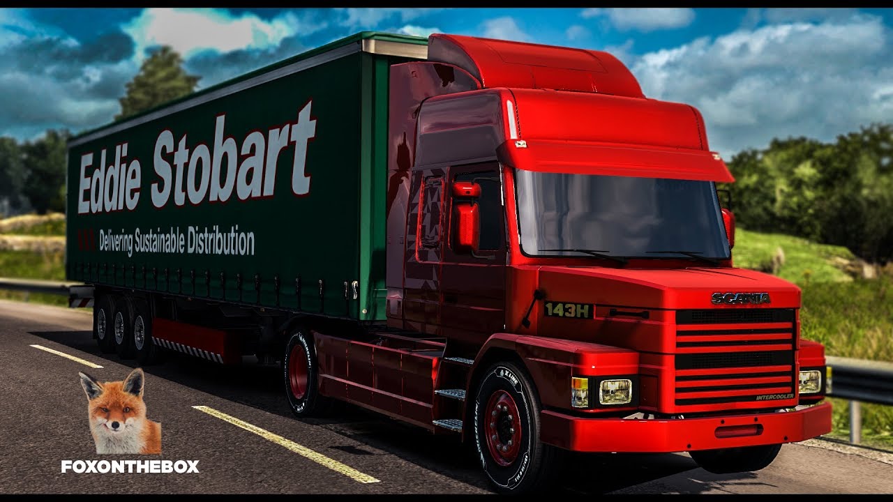 Scania 143 Torpedo | Euro Truck Simulator 2 (ETS2 1.28 Mod) - YouTube