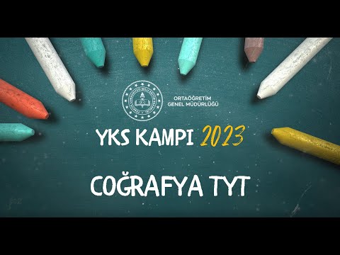 2023 YKS Kampı Coğrafya-1 (Coğrafya Bilimi-İnsan ve Doğa-Doğal Çevre Kullanımı)