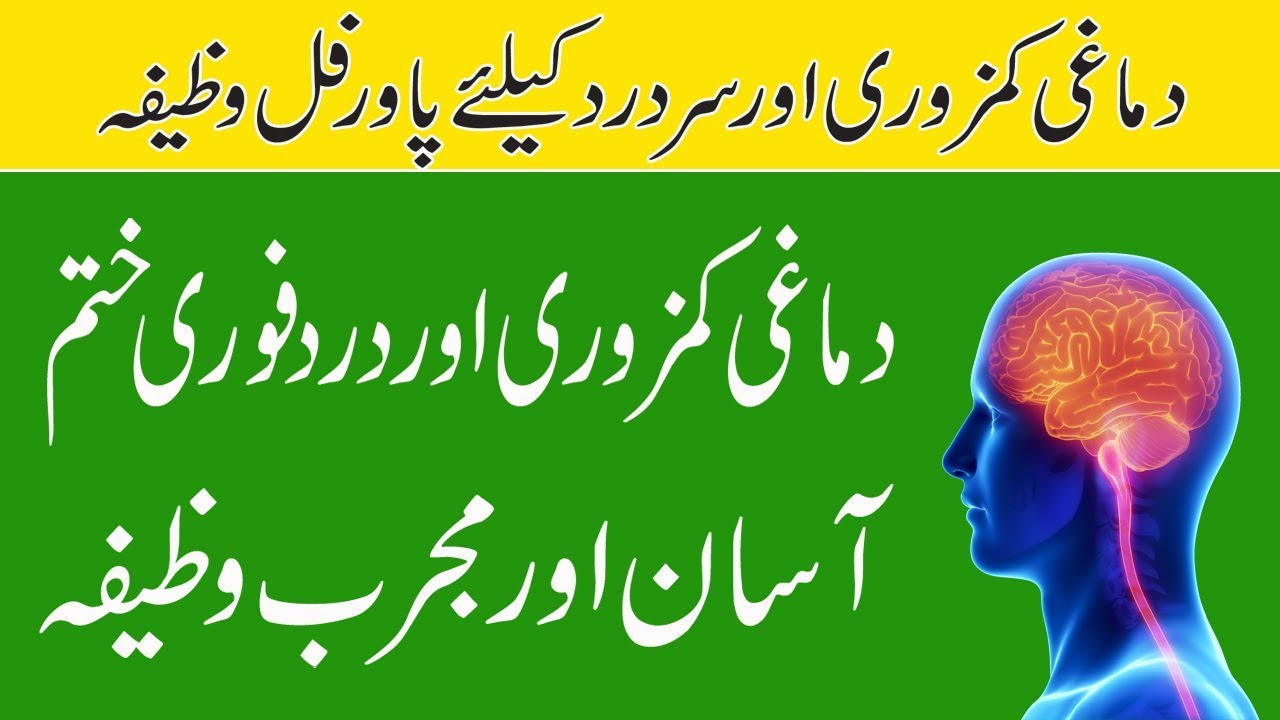 Dimaghi kamzori ka ilaj-Sar Dard Ka Ilaj|Dimaghi Kamzori Door Karne Ka ...