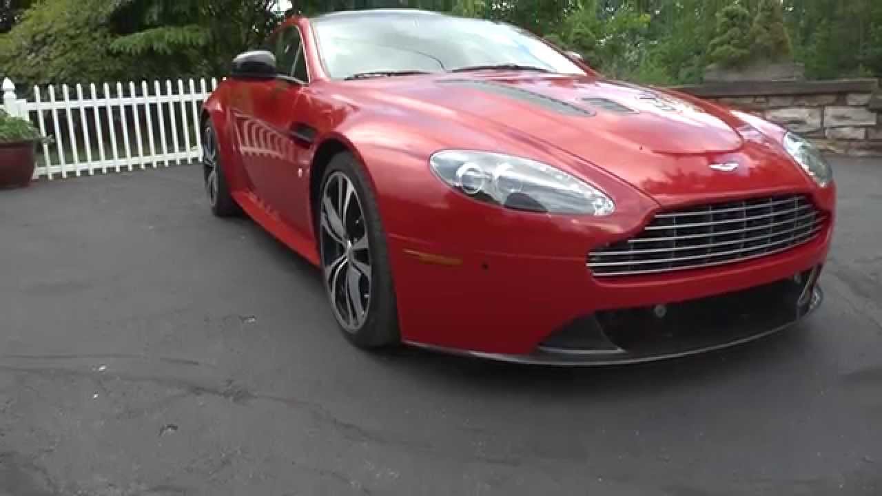 Aston Martin Vantage V12 - 3M Gloss Red Metallic Wrap + EVW Interview ...