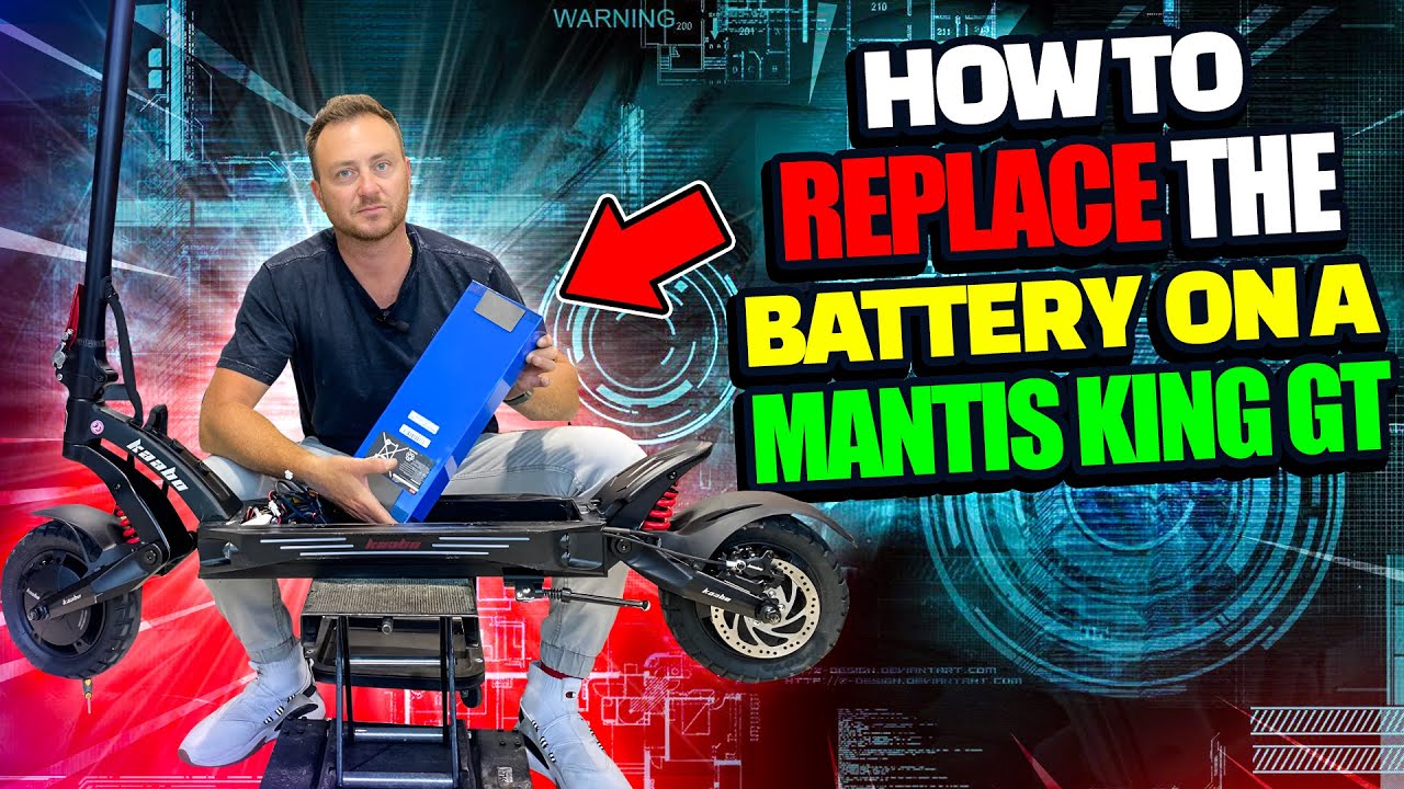 Mantis King GT Battery Replacement Tutorial - YouTube