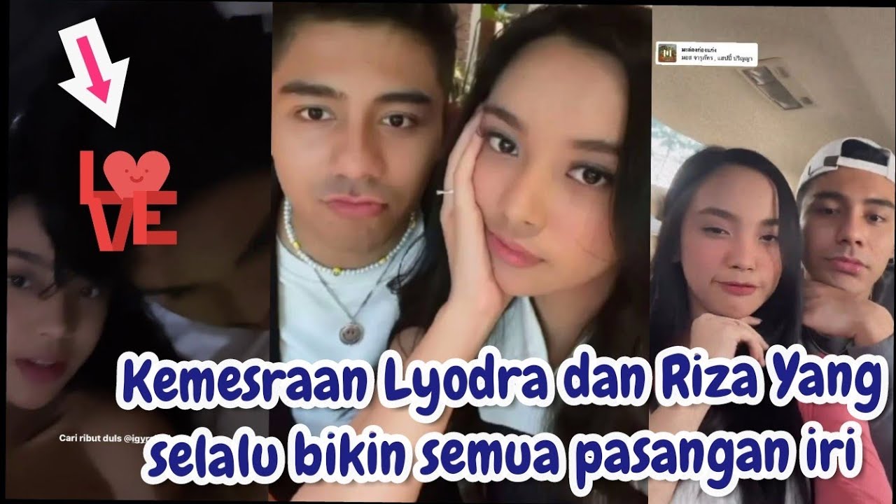 kemesraan LYODRA dan RIZA pada saat bersama bikin semua pasangan iri ...