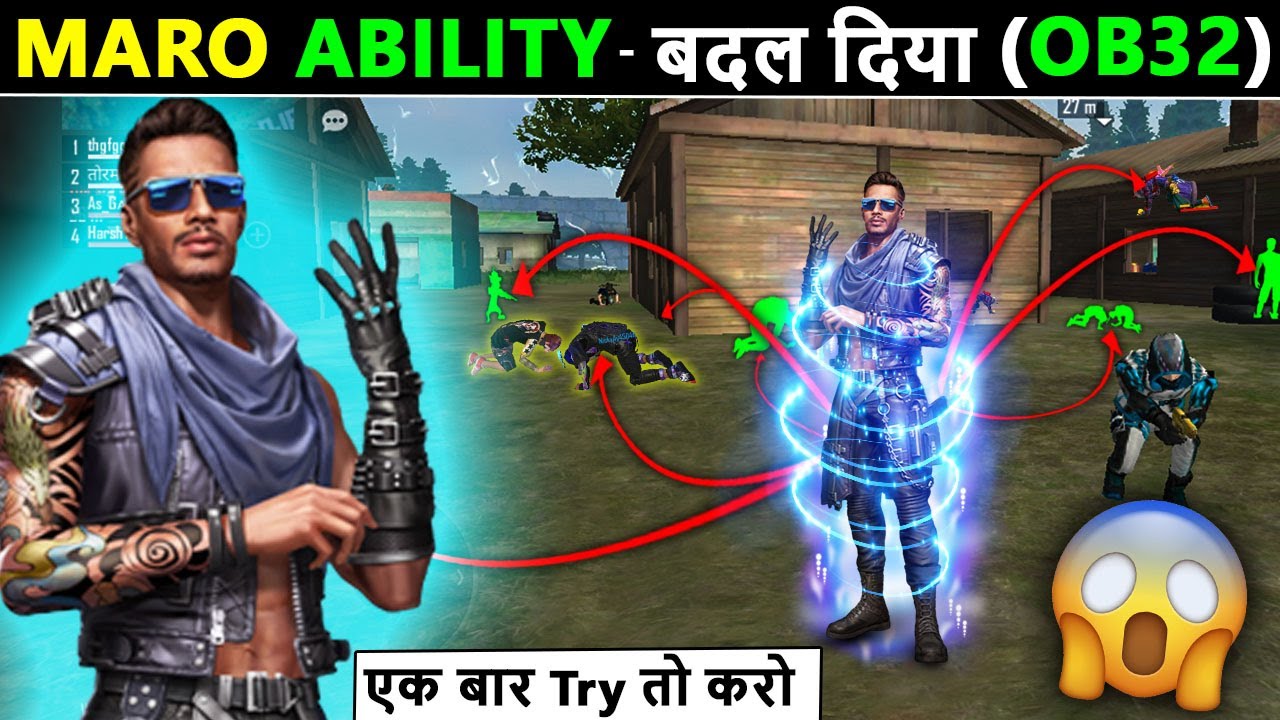 MARO CHARACTER ABILITY (Test) DETAIL | MARO CHARACTER COMBINATION ...