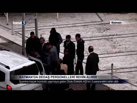 Batman’da DEDAŞ Personelleri Rehin Alındı