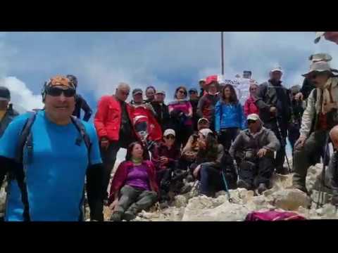 ANTALYA SICAK BİR YAZ GÜNÜ TOROSLAR KIZLAR SİVRİSİ 3070 METRE ZİRVE TIRMANIŞI FALİYETİ