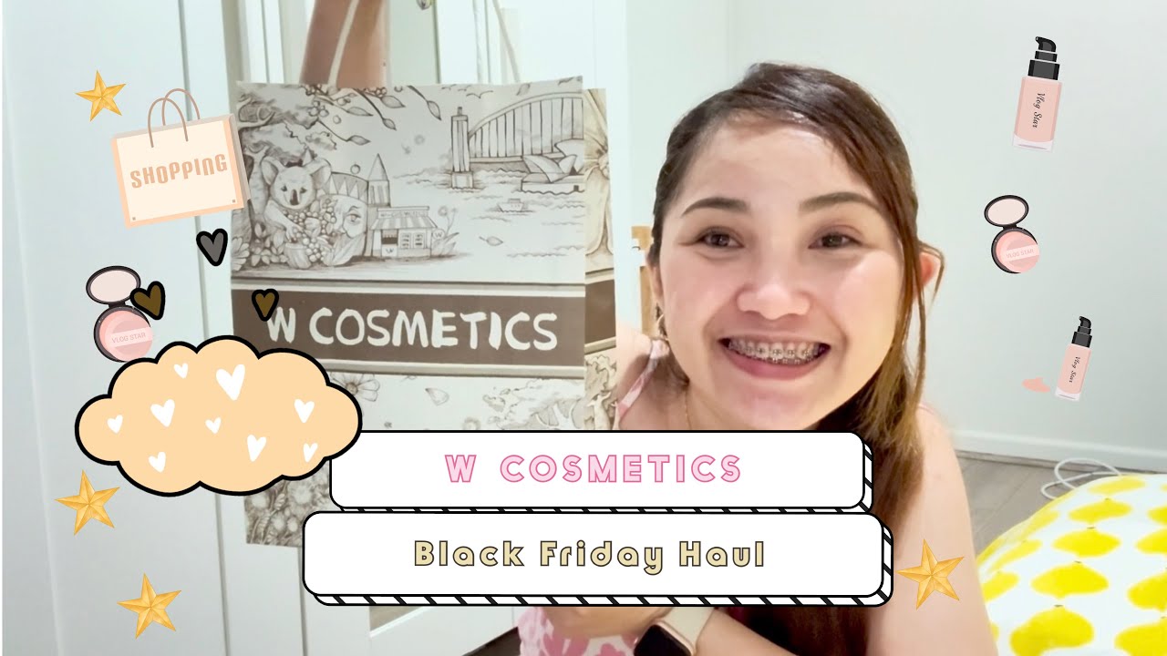 W Cosmetics - Australia Black Friday Haul - YouTube