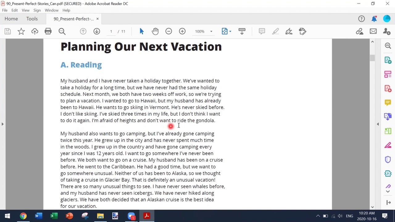 English Conversation [English] - 'Planning Our Next Vacation' (Donna ...
