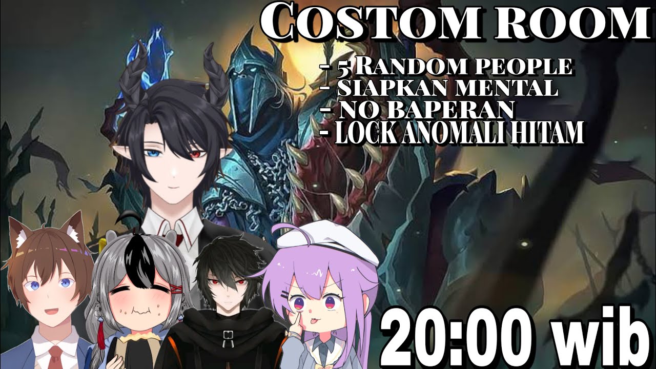 Collab [mobile legend] ada sosok anomali hitam disini #vtuberindonesia ...