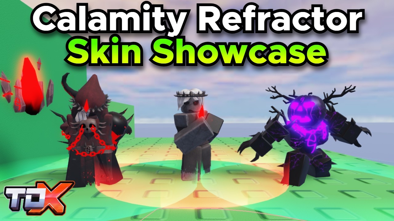 TDX Calamity Refractor Skin Showcase - YouTube