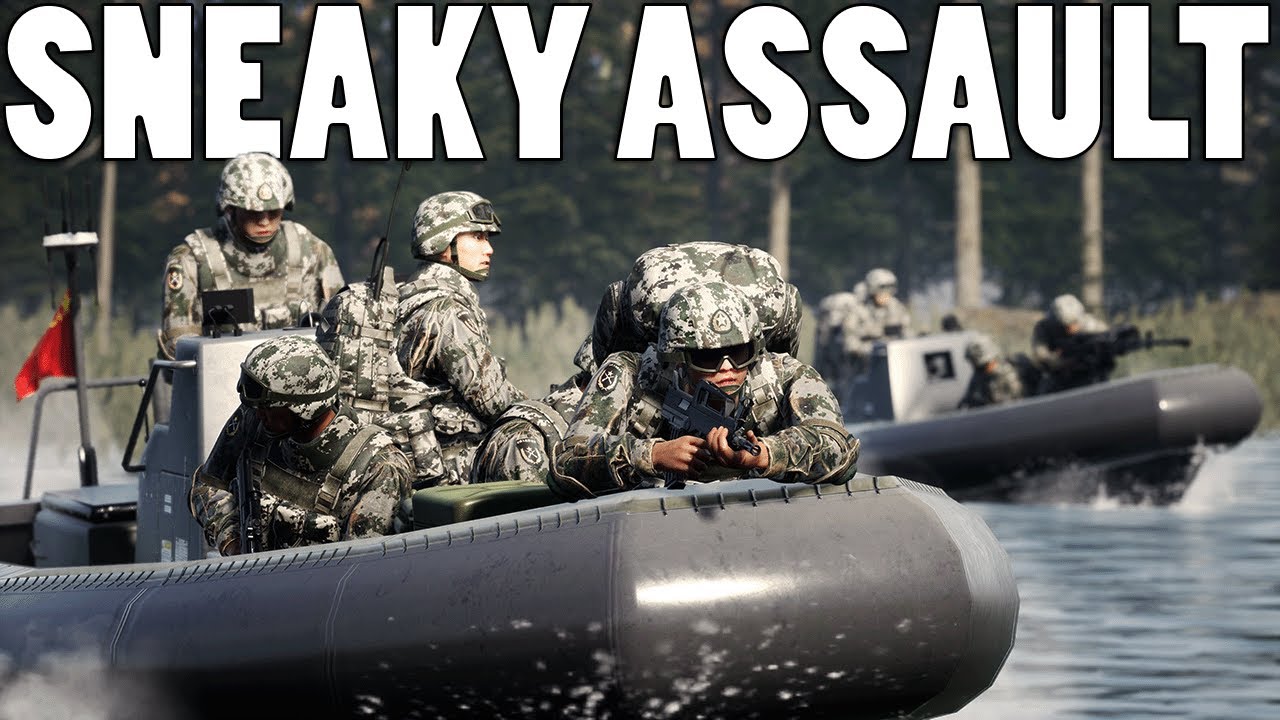 THE MOST IMMERSIVE BOAT ASSAULT I EVER DONE - Squad Gameplay - YouTube