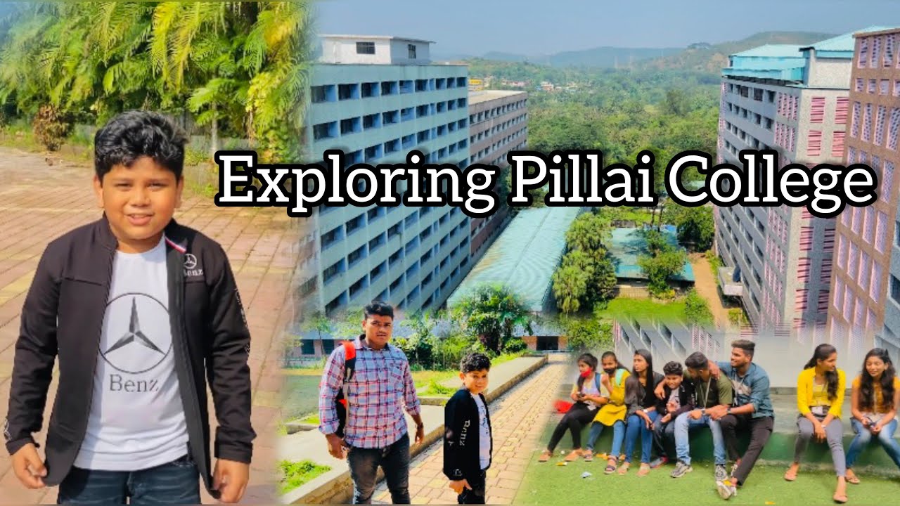 Exploring Pillai College | Biggest campus in rasayani | vlog 47 | Ayaan ...