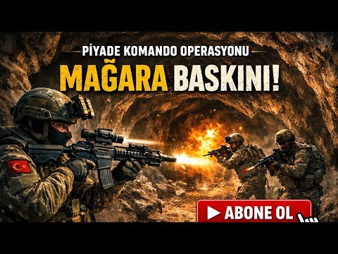 Piyade Komando Mağara Baskını | Nefes Kesen Operasyon Tatbikatı
