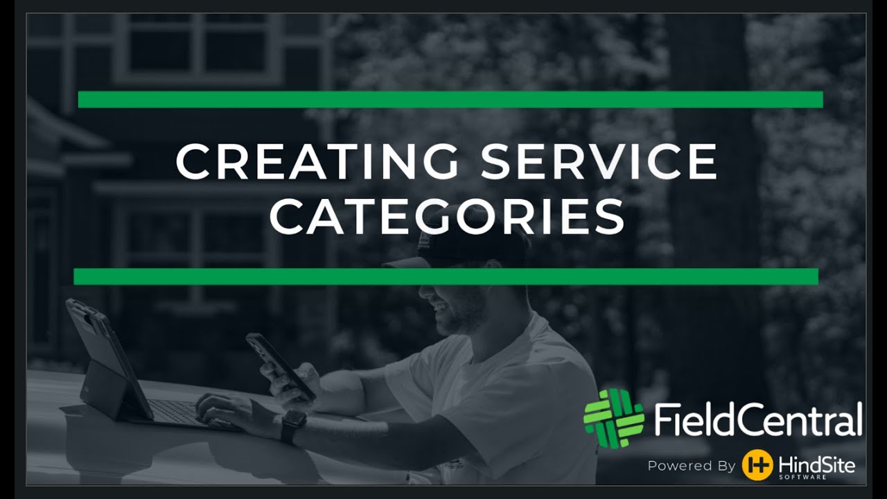 Creating Service Categories - YouTube
