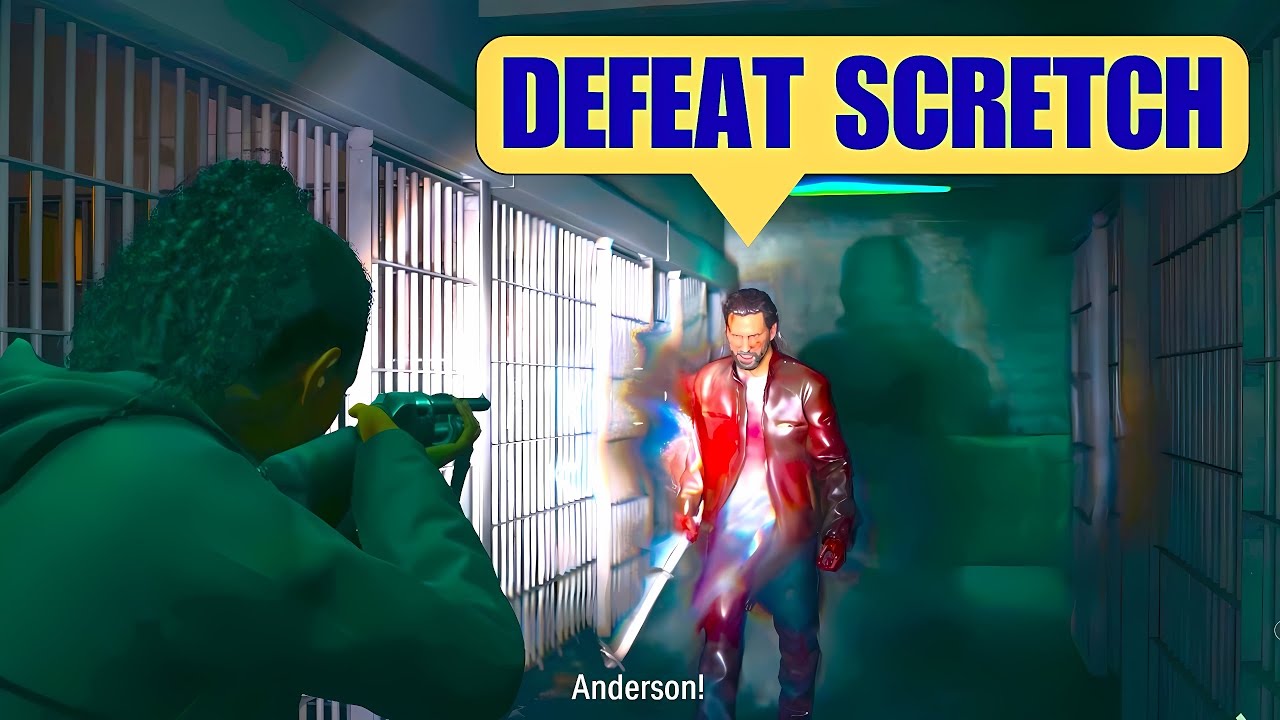 Defeat Scratch in Police Stations (Boss Fight) Alan Wake 2 - YouTube