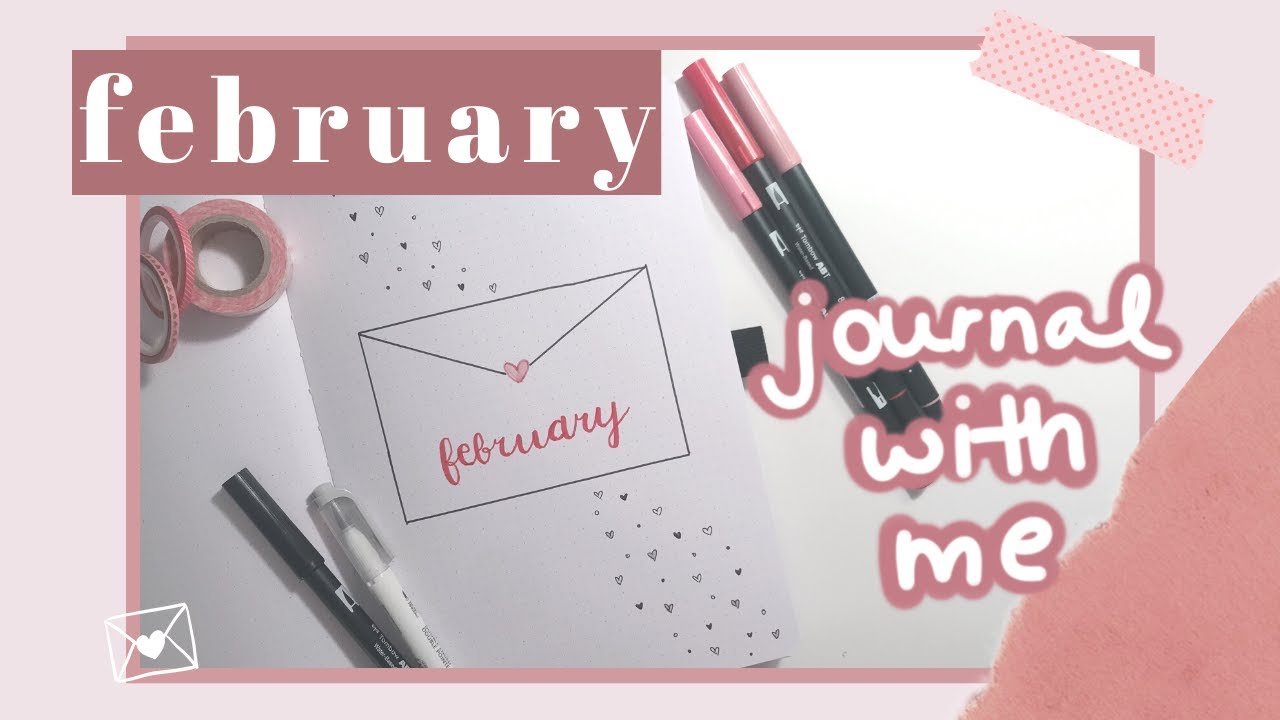 READING JOURNAL SET UP | February 2020 - YouTube