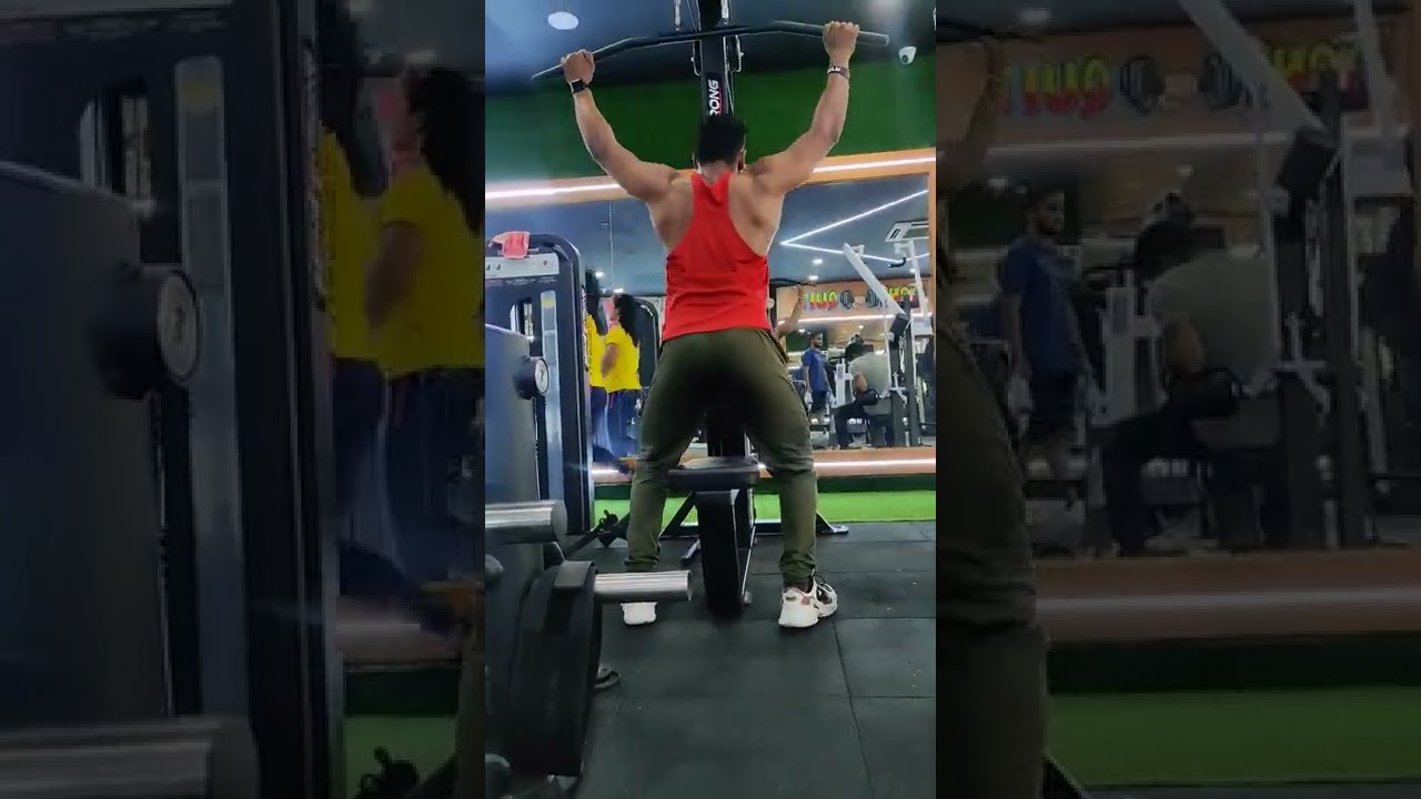 Lat pull down || Back workout || Gym - YouTube