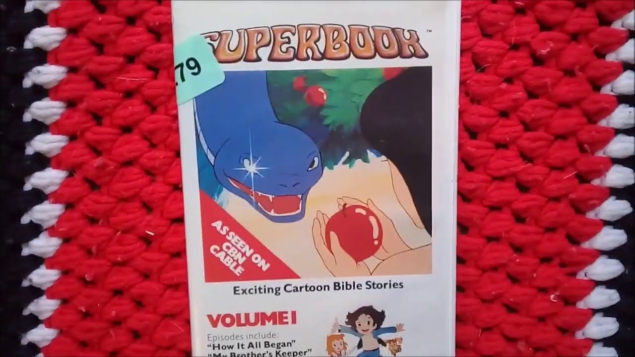 Superbook: Vol 1 VHS Quick Look! - YouTube