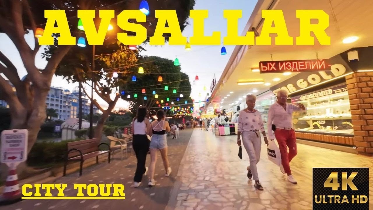 [4K] 🔥Avsallar🔥Alanya Tour with Scooter | Tourists' Favorite | High ...
