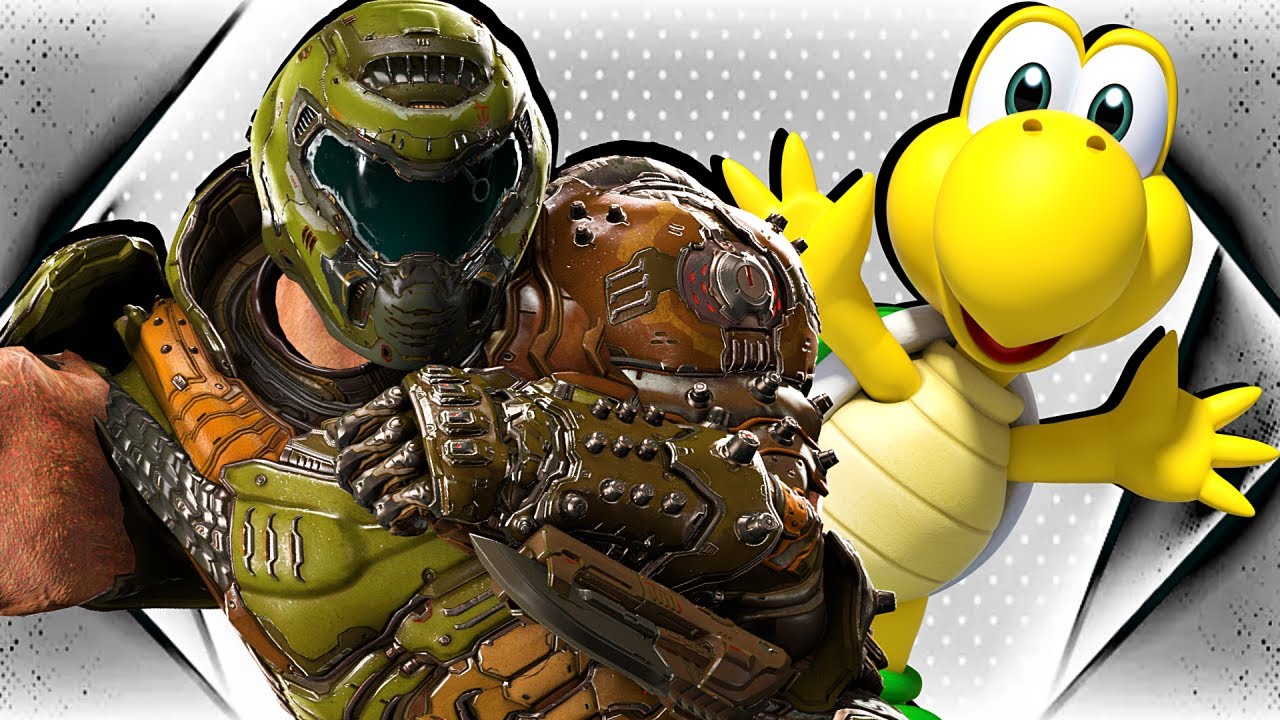 The DOOM Slayer Koopa Dance - YouTube