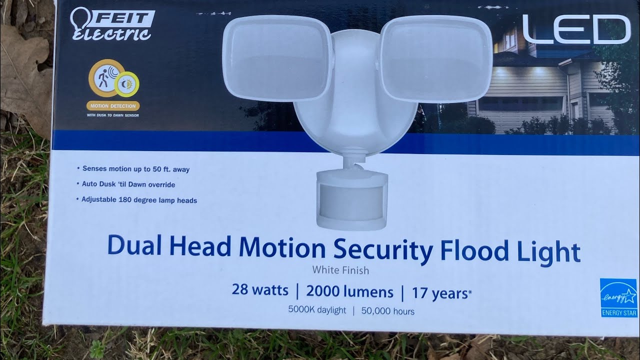 How to mount a wall (vertical) security/motion light on soffit ...