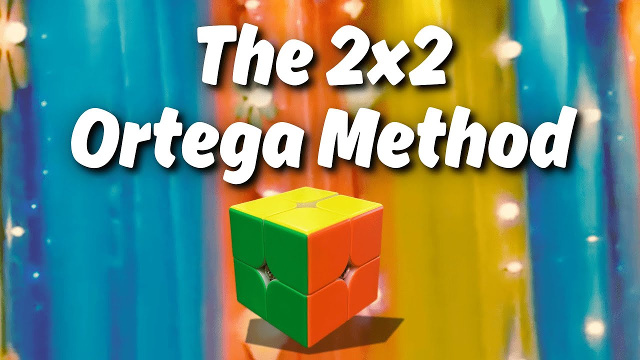 How To Solve A 2x2 Rubik's Cube Using The Ortega Method. #rubikscube ...