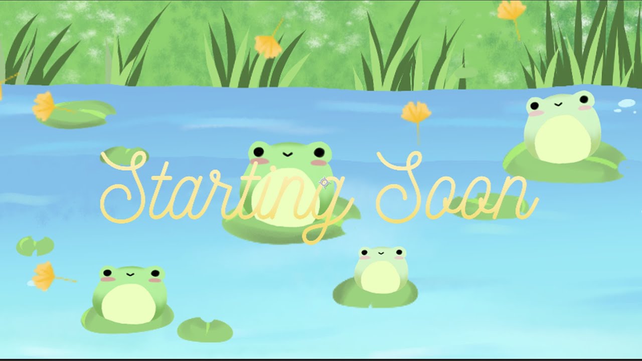 Starting soon Frogs theme - YouTube
