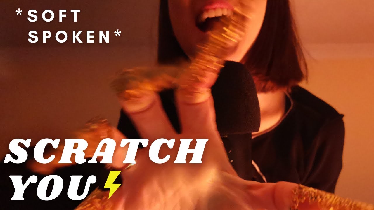 ASMR - My SASSY TWIN SCRATCH you to sleep again! | FAST SCRATCHING FOAM ...