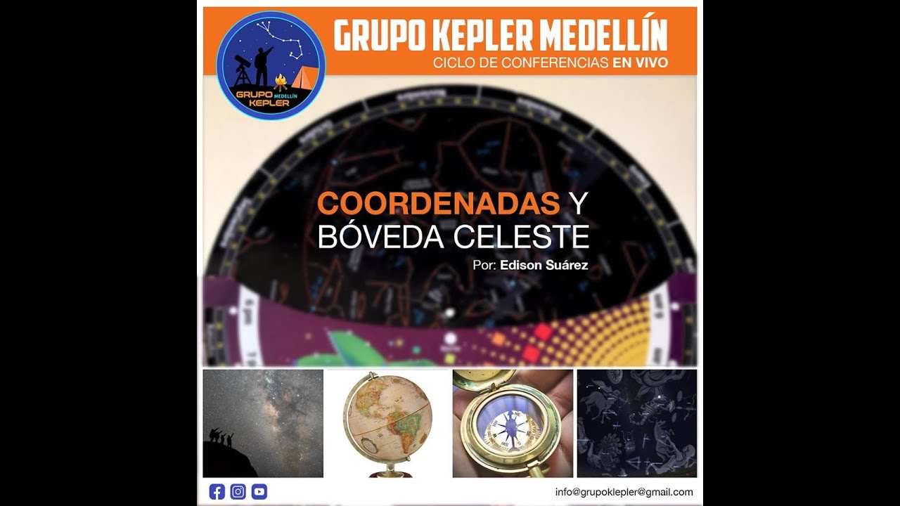 Boveda celeste y sistemas de coordenadas - YouTube