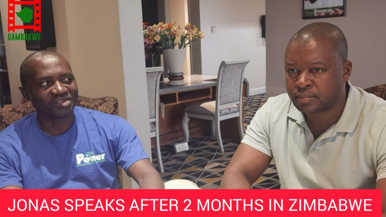 Tinashe Jonas speaks after 2 months in Zimbabwe - YouTube