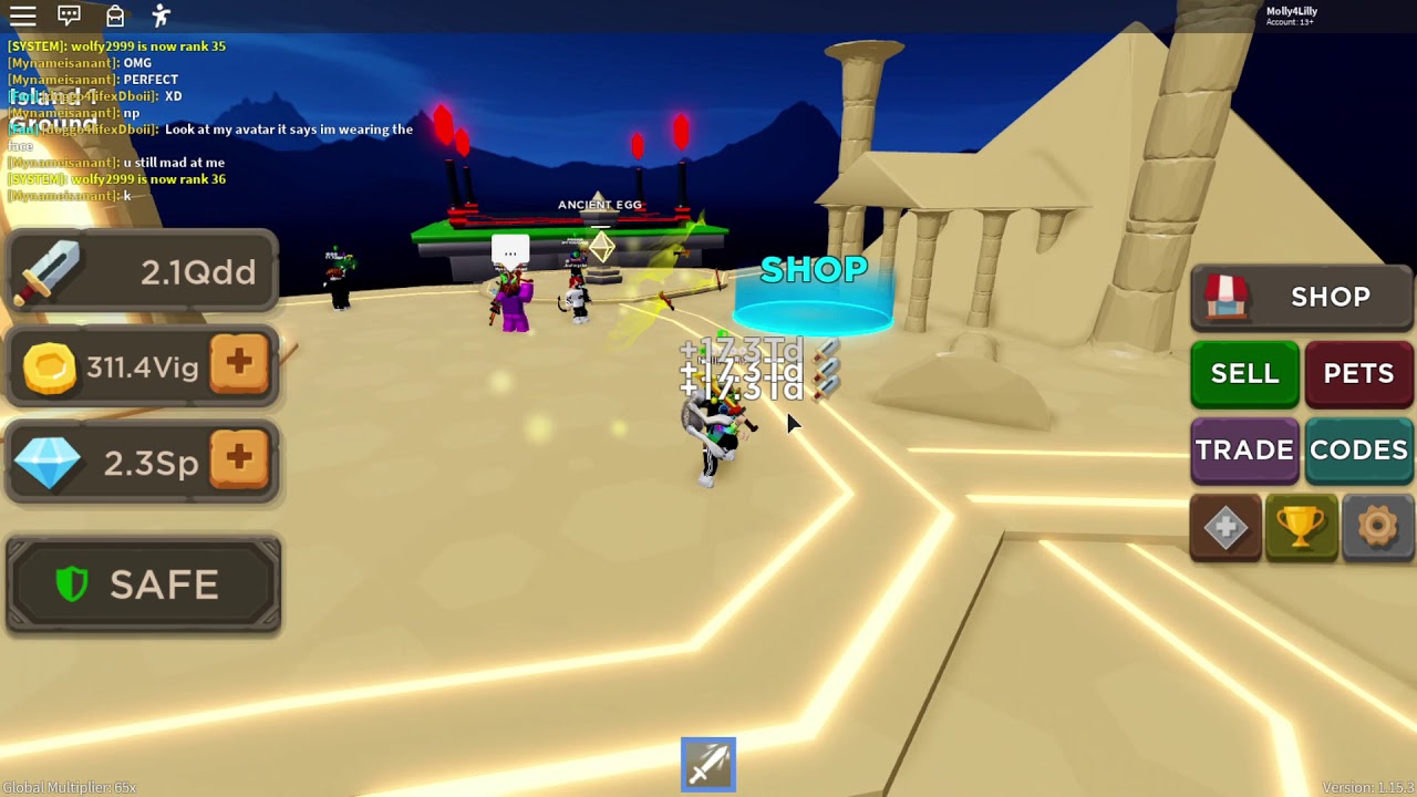 Roblox blade simulator, voice reveal, pet giveaway again - YouTube