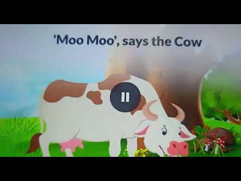Class-UKG English // Topic- Poem (Moo - Moo Says the Cow) - YouTube