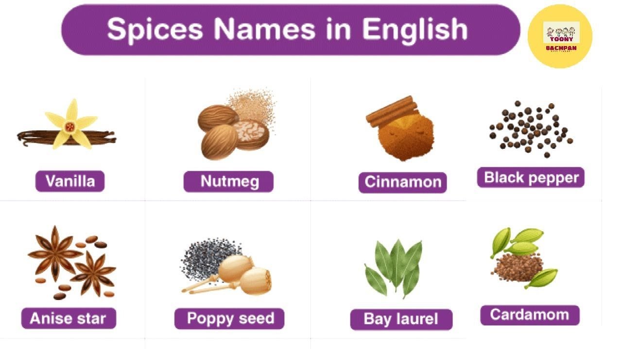 Exploring the Colorful World of Spices: A Fun and Educational Adventure ...