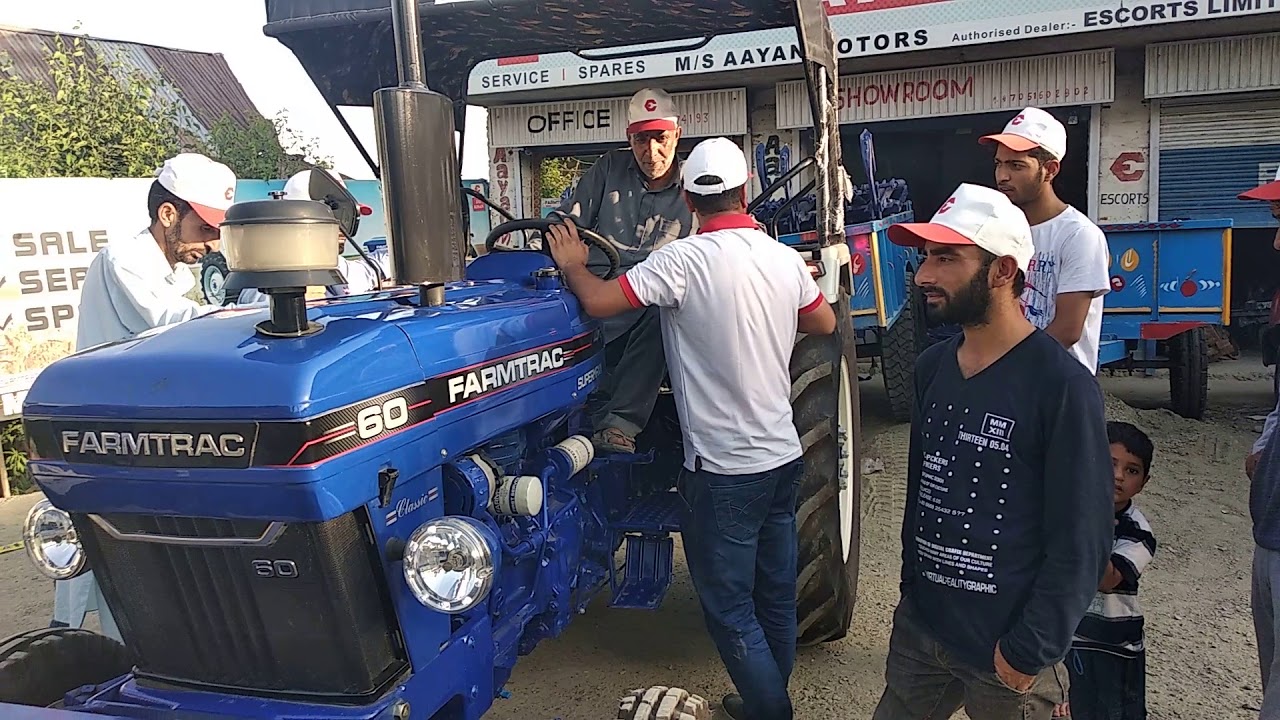 Aayan Motors And Team Dilver Farmtrac 60 Smx at BANDIPOR ... - YouTube