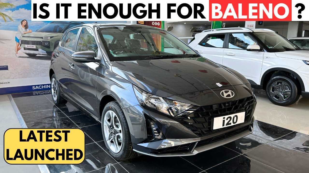 NEWLY LAUNCHED COLOR😍 AMAZON GREY ️ 2024 Hyundai i20 Sportz🔥 Full ...