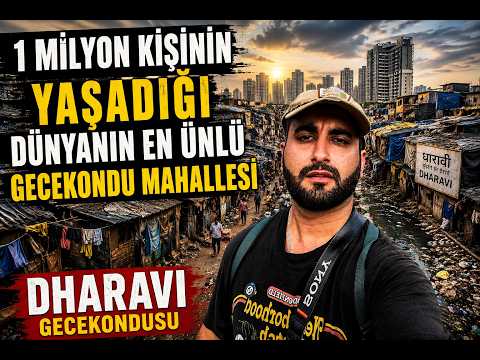 Hindistan'da Asya'nın En Büyük Gecekondu Mahallesine Girdim!! DHARAVI Gecekondu Turu