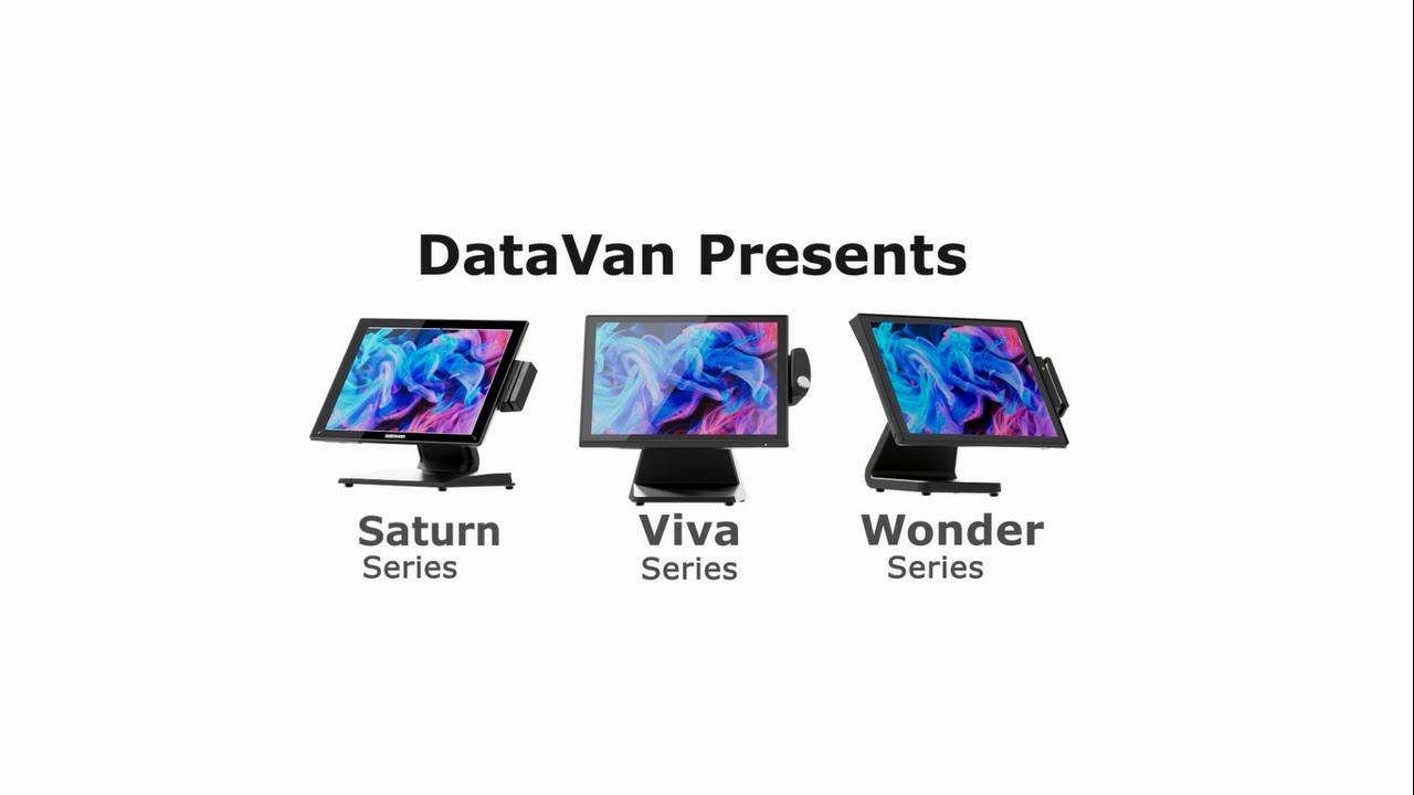 Datavan Touch POS Saturn / Viva / Wonder - YouTube