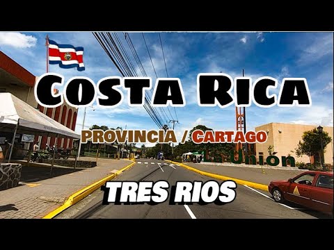 Calles de Costa Rica | La Unión de Tres Ríos - San Ramon de Tres Ríos ...
