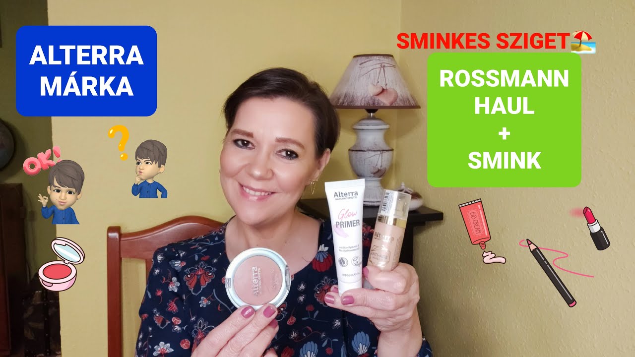 ROSSMANN HAUL+SMINK/ALTERRA MÁRKÁVAL+MAXFACTOR PALETTA #smink # ...